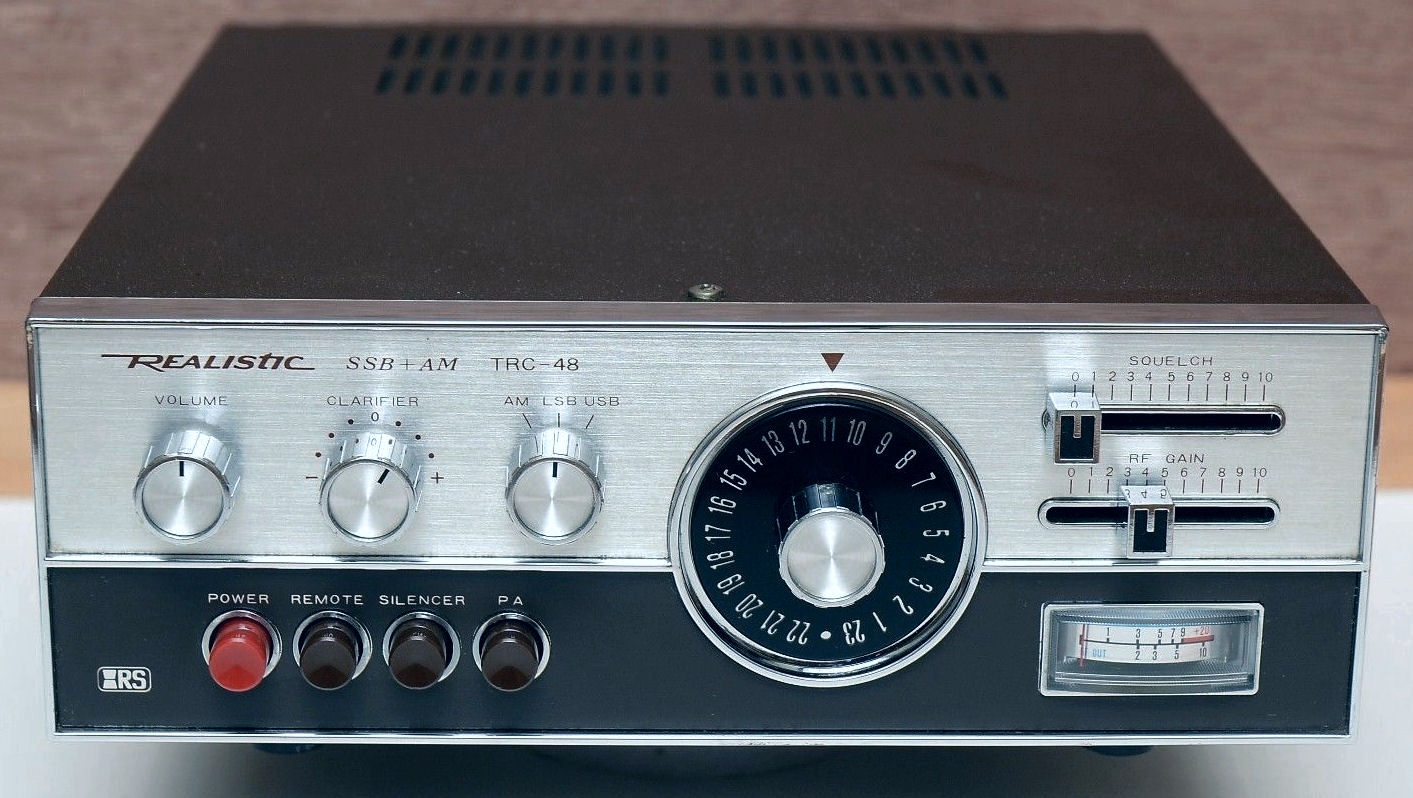 CB-трансивер RadioShack / Realistic TRC-48. Характеристики. Краткий обзор.